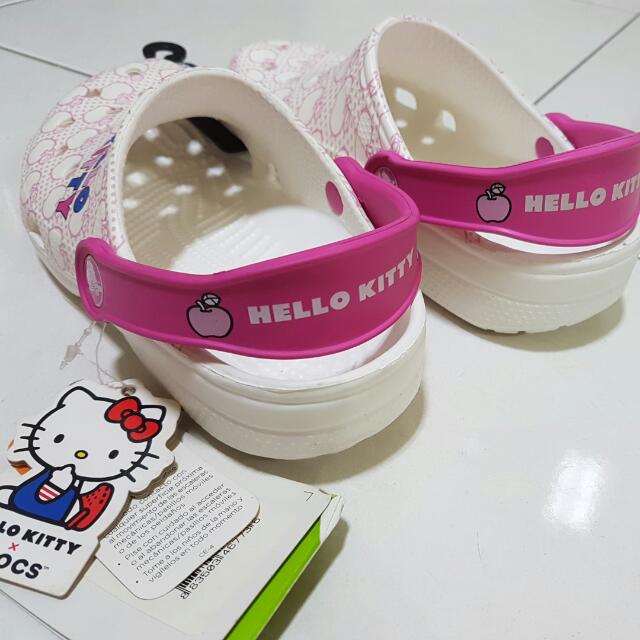 Crocs Hello Kitty Shoe Sandals, Women's Fashion, Footwear, Sandals on Carousell