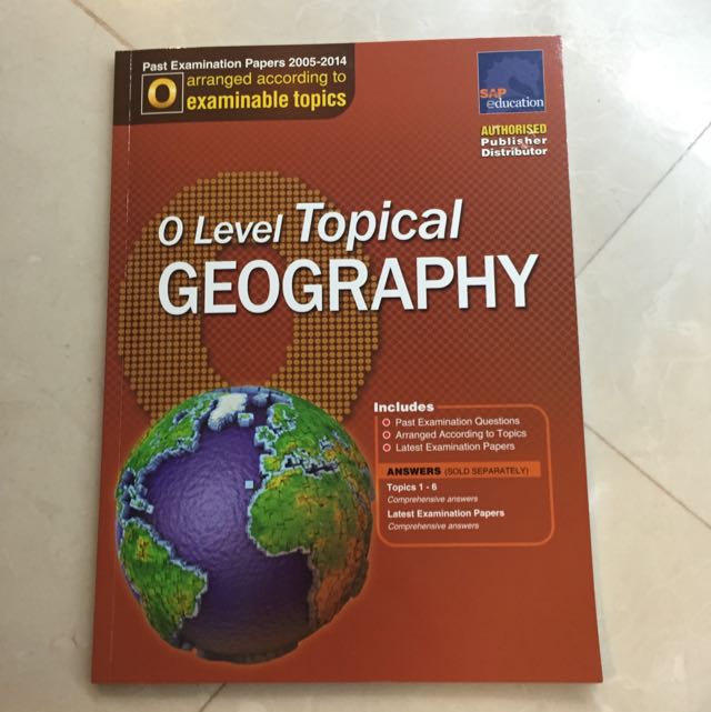Geography Topical TYS, Hobbies & Toys, Books & Magazines, Textbooks on ...