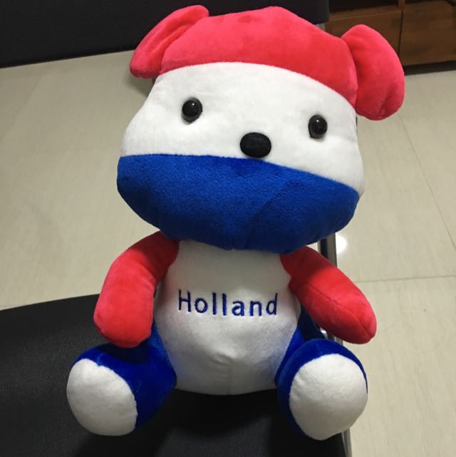 World Cup Holland Bear, Hobbies & Toys, Toys & Games on Carousell