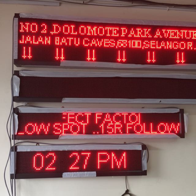 LED signboard, Everything Else on Carousell