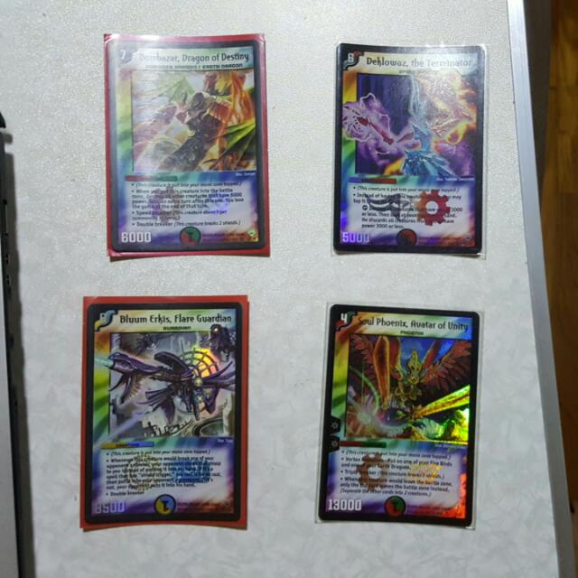 Rare Duel Masters Rainbow Foils, Hobbies & Toys, Toys & Games on Carousell