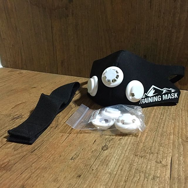 Training Mask, Health & Nutrition, Face Masks & Face Shields on Carousell