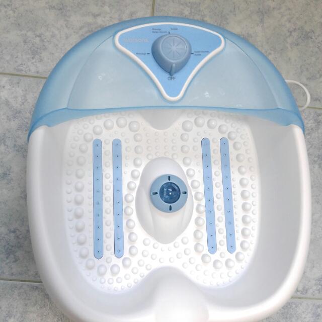 Watsons Bubble Footspa Massager Health And Nutrition Health Monitors And Weighing Scales On Carousell