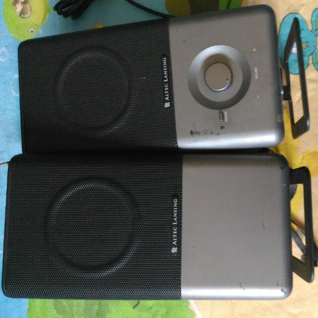 Altec Lansing Amplified Speaker 220 System PC Multimedia Speaker, Audio ...