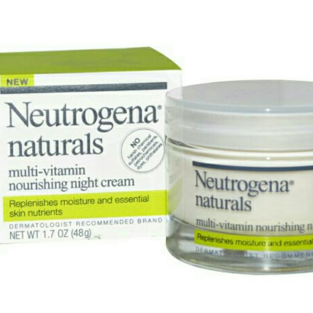 Neutrogena, Multi-Vitamin Nourishing Night Cream, 48 g, Beauty ...