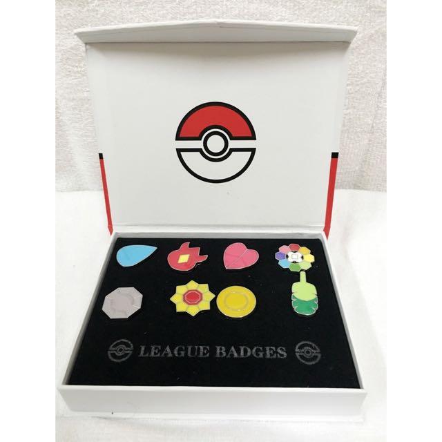 Pokemon Kanto Gym Gen 1 Badges Set, Hobbies & Toys, Toys & Games on ...