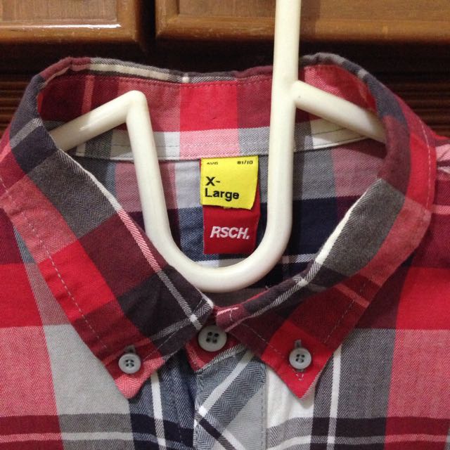 RSCH Kemeja, Fesyen Pria di Carousell