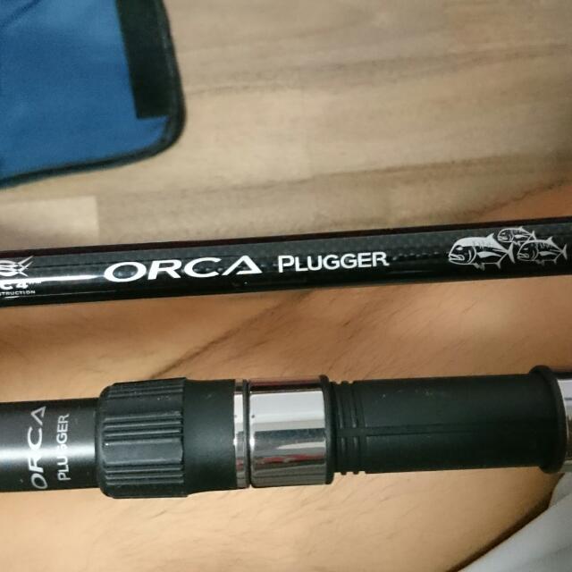 Shimano Orca Plugger Popping Rod, Sports Equipment, Fishing on Carousell