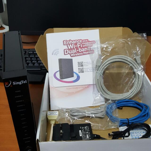 Singtel Aztech FG7003 GRV (AC) Router / Modem, Everything Else on Carousell