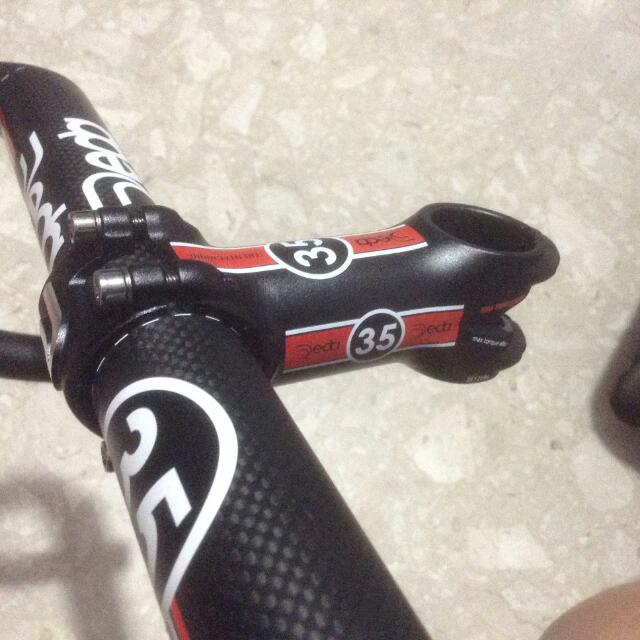 (Reserved) Brand New Deda M35 Trentacinque Handlebar and Stem, Sports ...