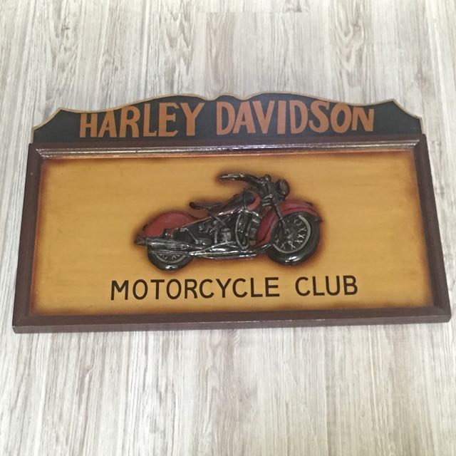 Harley Davidson // Wall Frame, Hobbies & Toys, Memorabilia ...