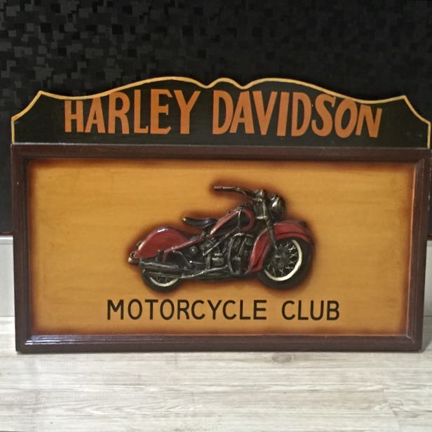 Harley Davidson // Wall Frame, Hobbies & Toys, Memorabilia ...