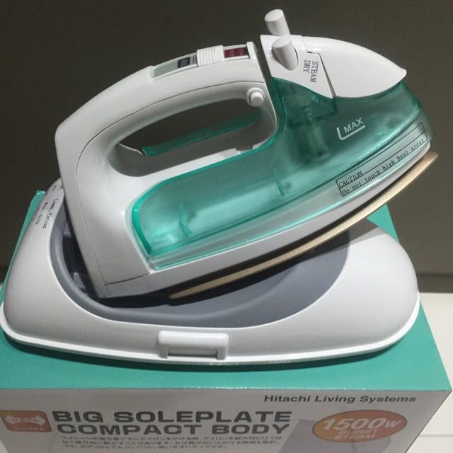Hitachi Vegee Cordless Steam Iron, Furniture & Home Living, Bathroom ...