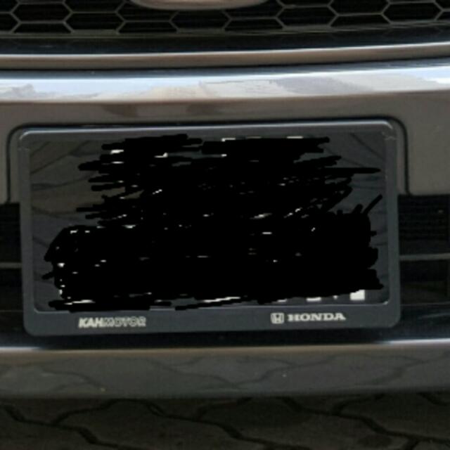 Honda Original Kah Motor Number Plate, Car Accessories, Accessories on ...