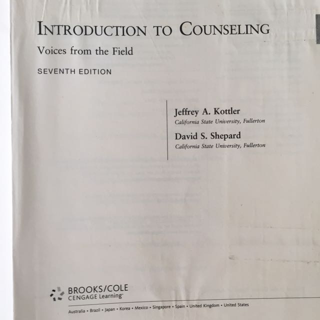 Introduction To Counseling, Hobbies & Toys, Books & Magazines ...