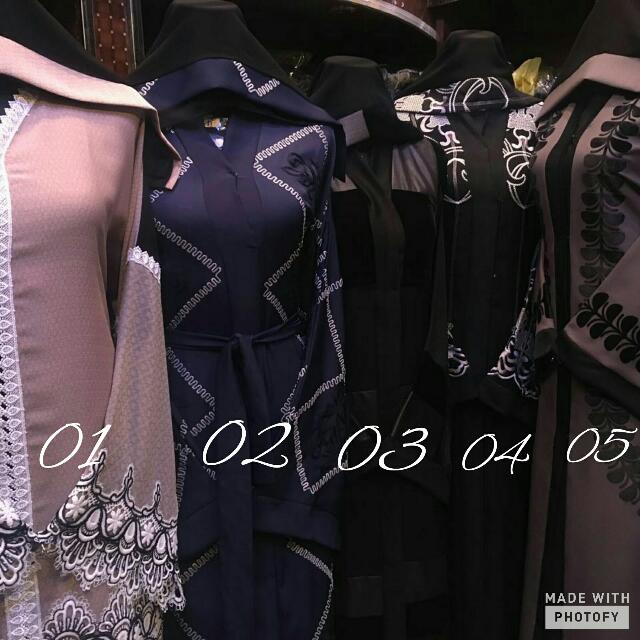 Kimono Abaya Jubah - Bisht Design, Women's Fashion, Muslimah Fashion ...