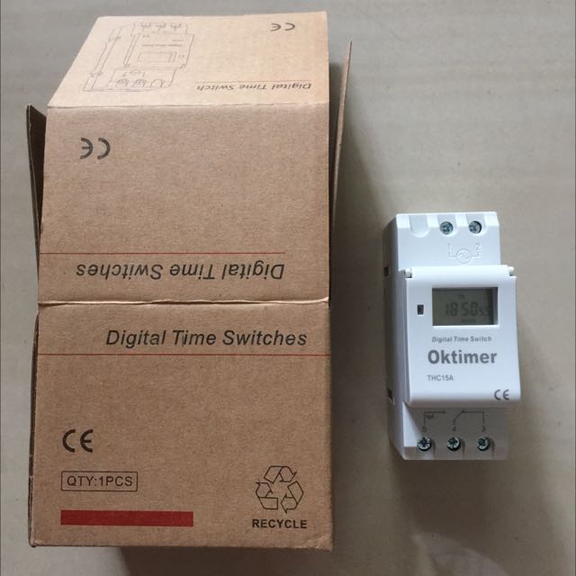Oktimer THC15A, Furniture & Home Living, Home Decor, Clocks on Carousell