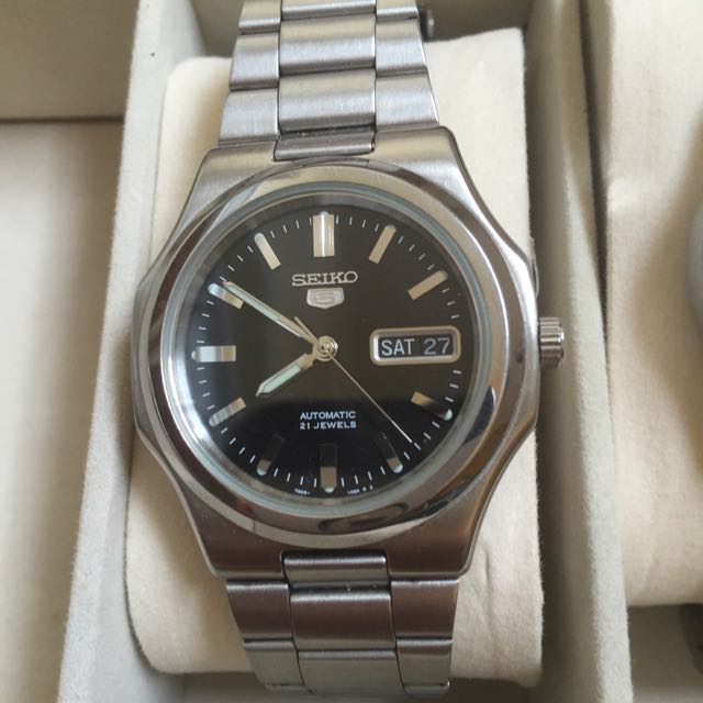 Seiko 5 (Automatic) SNKK47, Mobile Phones & Gadgets, Wearables & Smart ...