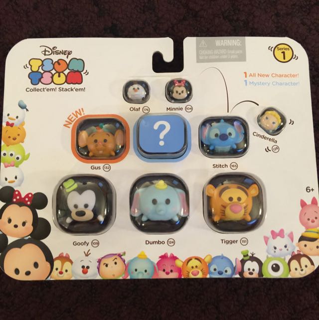 Tsum Tsum Collection Series 1, Hobbies & Toys, Toys & Games on Carousell