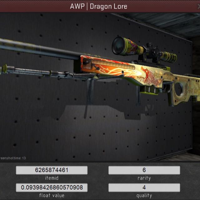 CS:GO Trading/Selling AWP | Dragon Lore, Hobbies & Toys, Toys & Games on Carousell