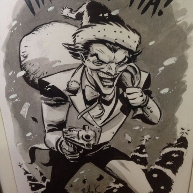 The Joker Original artwork By Dave Bullock, Everything Else on Carousell