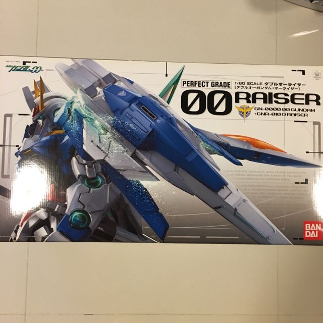 Bandai PG 00 Riser Gundam with Clear Parts and 2-Way Stand, Hobbies ...