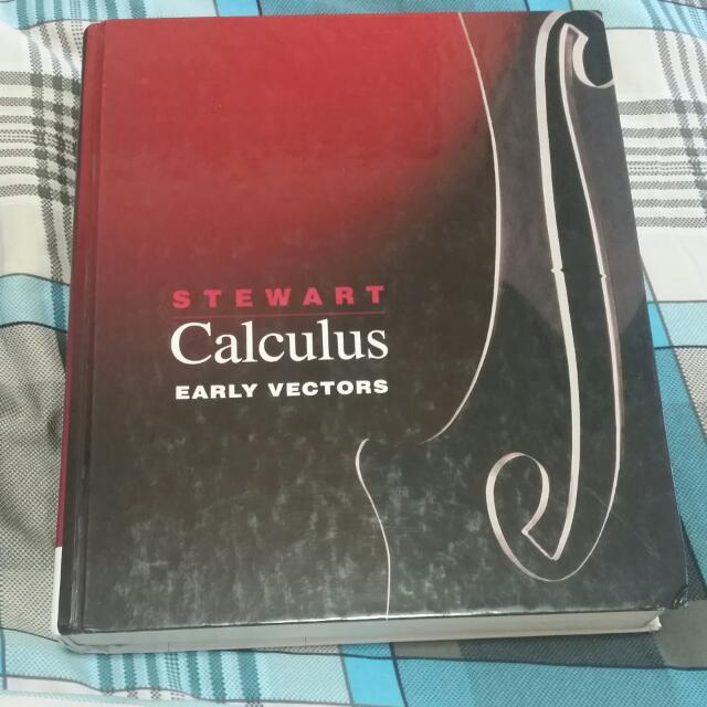Calculus, Early Vectors By Stewart, Hobbies & Toys, Books & Magazines ...