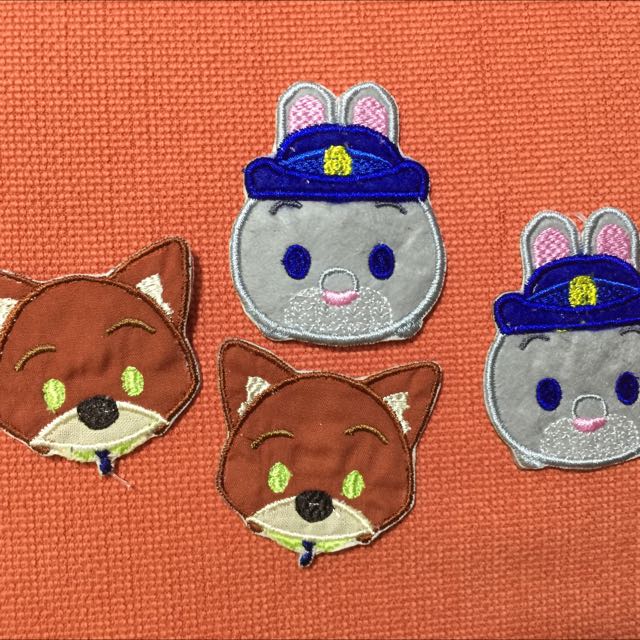 Disney Zootopia's TsumTsum X Grace's Gift Shoe Patch., Babies & Kids ...