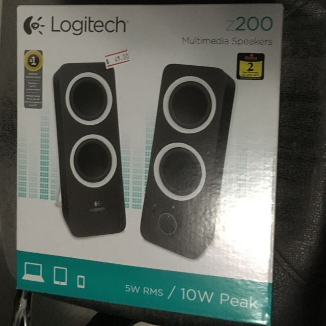 Logitech Z200 Speaker Set, Computers & Tech, Parts & Accessories ...