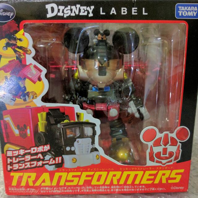 MIB Disney Mickey Mouse - Optimus Prime (Takara Tomy), Hobbies & Toys ...