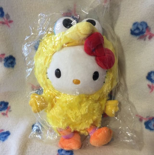 [sale] Sesame Street Big Bird X Hello Kitty Plush Hobbies And Toys Toys