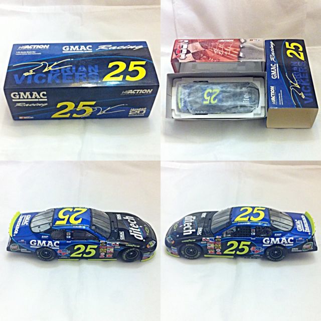 1:24 Scale Limited Edition Die-Cast Replica Of Nascar 2004 #25 Brian ...