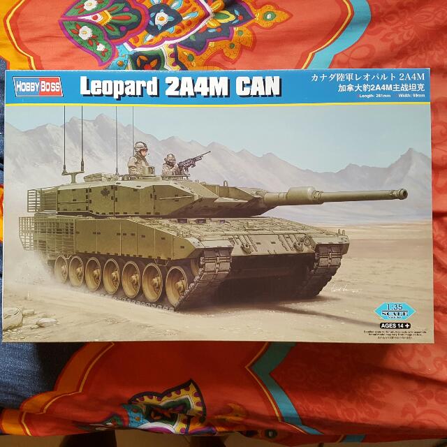 1/35 Hobby Boss Leopard 2A4M CAN, Hobbies & Toys, Toys & Games on Carousell