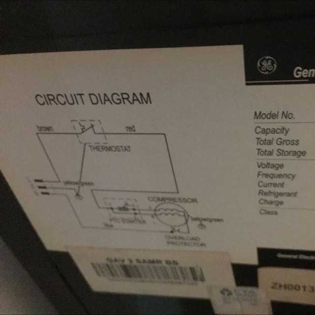 GE Mini Ref 3 Cu Ft (Gav3samrbs), TV & Home Appliances, TV ...