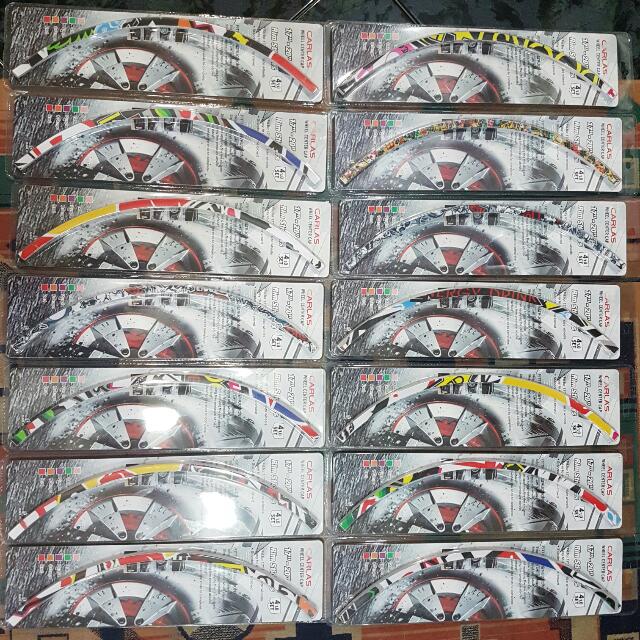 Rim Bomb Stickers For All Wheels, Car Accessories, Accessories on Carousell