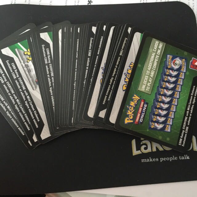 TCG Online Code Cards, Hobbies & Toys, Toys & Games on Carousell
