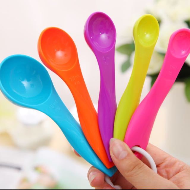 Colourful Measuring Spoons, TV & Home Appliances, Kitchen Appliances ...