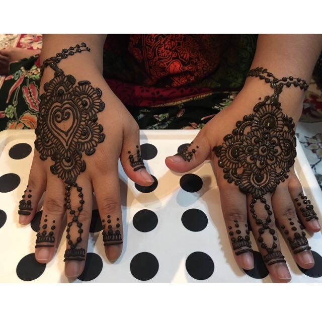 Henna 4 Raya, Hobbies & Toys, Stationery & Craft, Occasions & Party ...