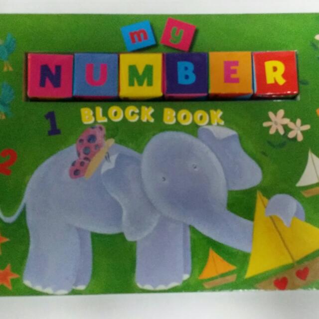 My Number Block Book, Hobbies & Toys, Stationery & Craft, Stationery ...