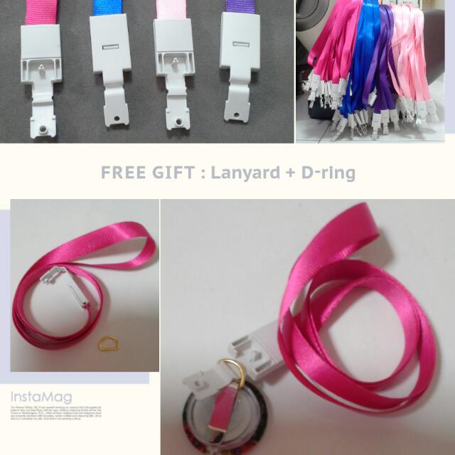 Handmade Retractable EZlink/Access Card Holder【 FREE NON-REGISTERED ...