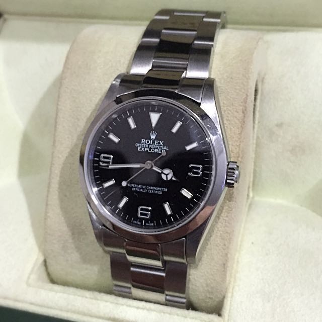 Rolex Explorer 1 (Model 114270), Luxury, Watches on Carousell