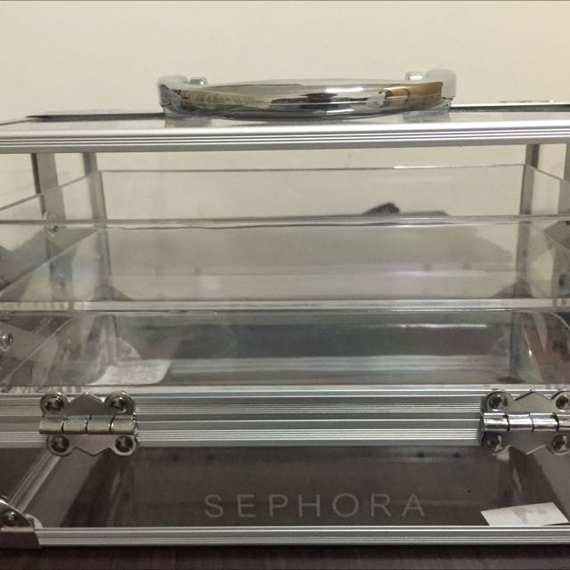 Sephora Clear Train Case, Beauty & Personal Care, Face, Face Care on ...