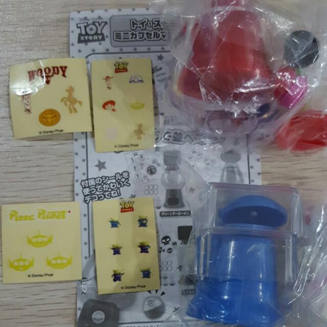 Takara Tomy ARTS Yujin Disney Pixar Toy Story Gacha Gashapon Capsule ...
