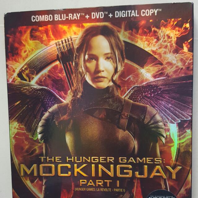 The Hunger Games Mockingjay part One Blu Ray, Everything Else on Carousell