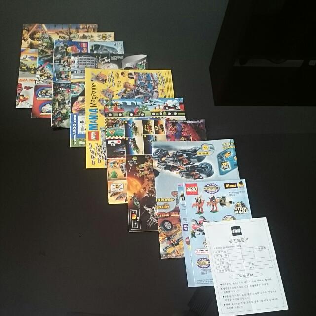 LEGO Posters/Brochure/Pamphlet Bundle Lot 1, Hobbies & Toys, Toys ...