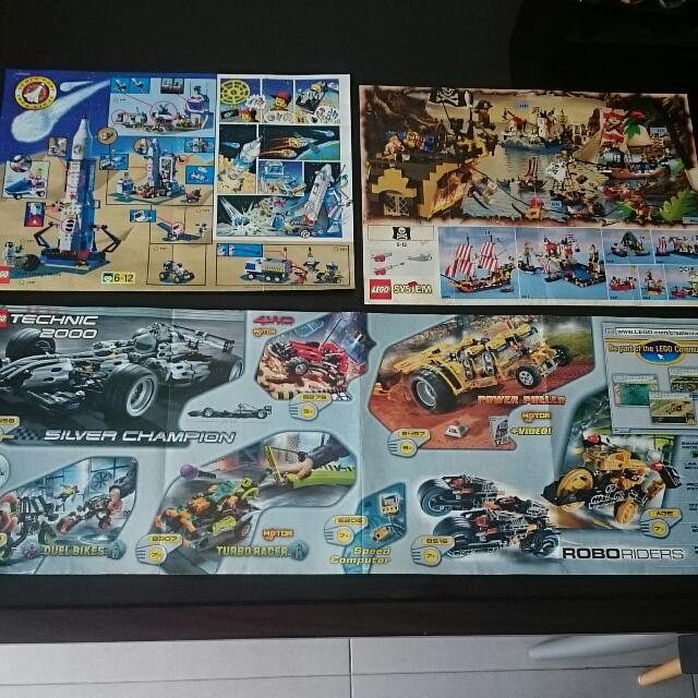 LEGO Posters/Brochure/Pamphlet Bundle Lot 1, Hobbies & Toys, Toys ...