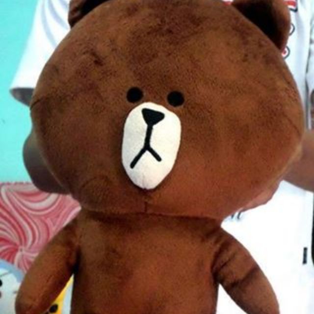 LINE Character Stuffed Toy - Brown and Cony 30cm, Hobbies & Toys, Toys ...