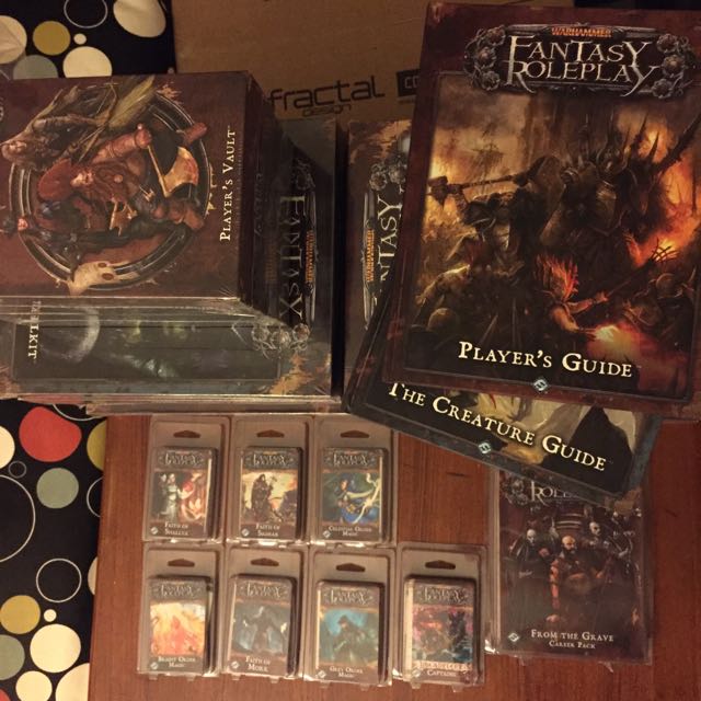 [RESERVED] Warhammer Fantasy Role Play Mega Bundle, Hobbies & Toys ...