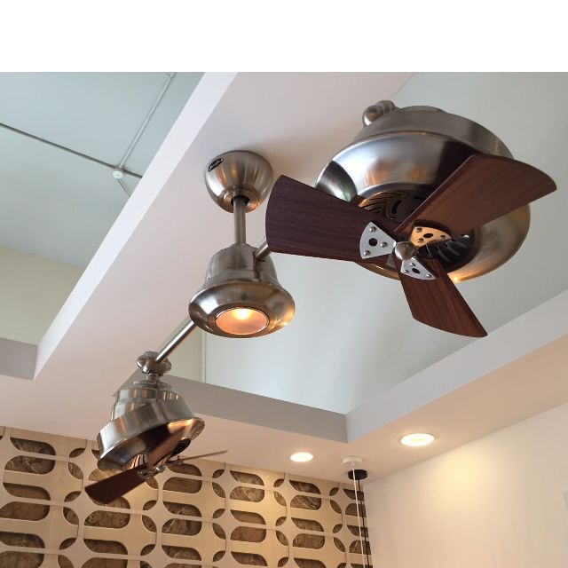 Rare! Alpha Axon 2 Designer Ceiling Fan 60", Furniture & Home Living ...