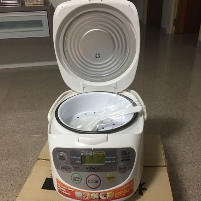 Hitachi Fuzzy Rice Cooker RZ-PM10Y, TV & Home Appliances, Kitchen ...